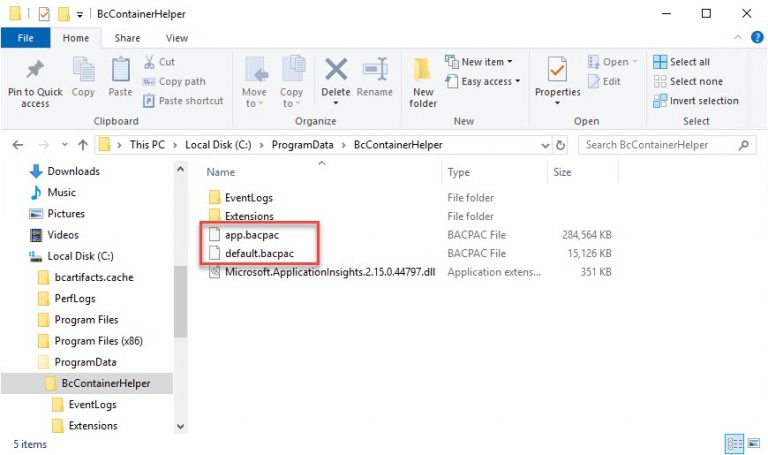 Containers And Bacpacs - theDenSter